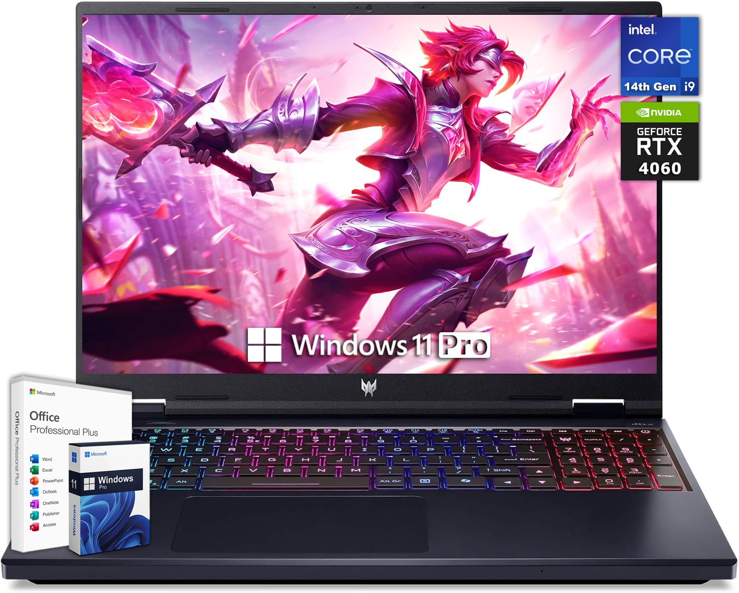 Amazon.com: acer Predator Helios Neo 16 Gaming Laptop, Microsoft Office ...