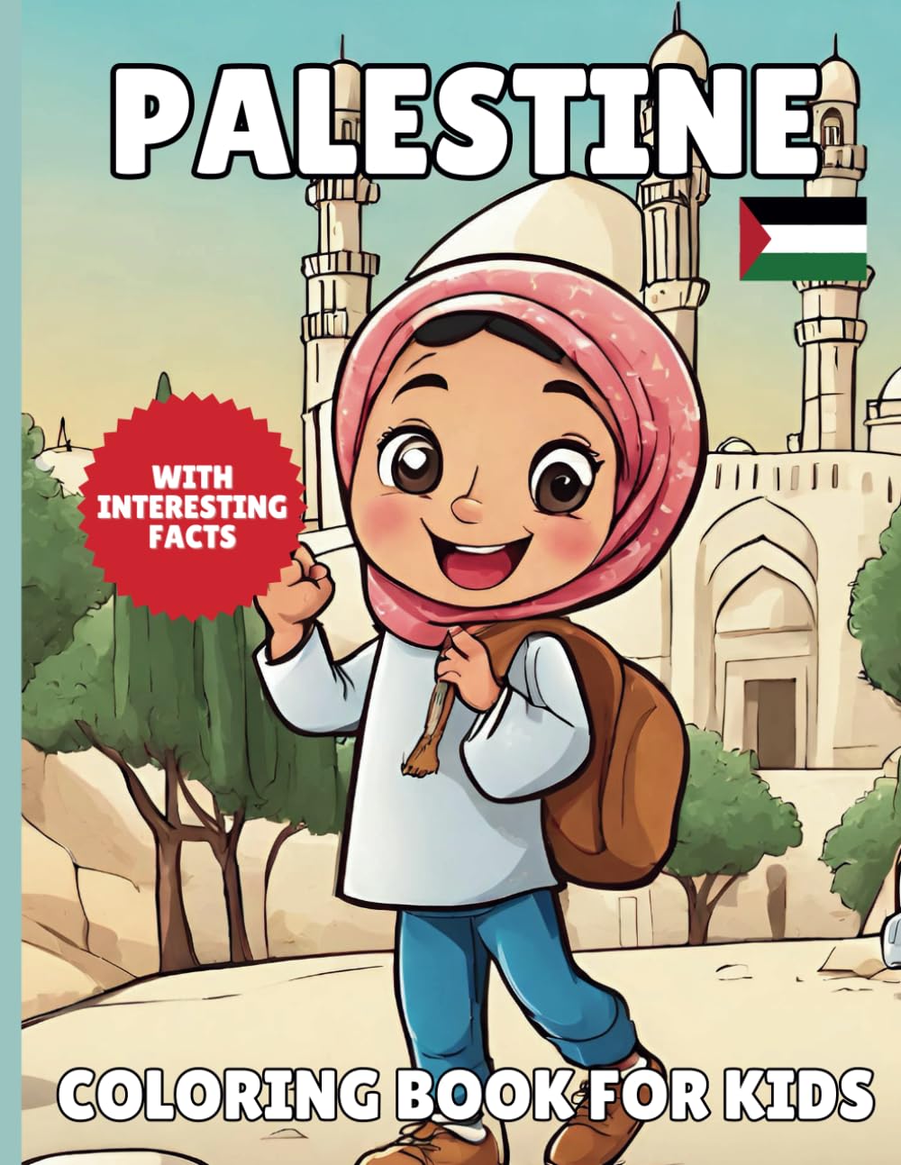 Snapklik.com : Palestine Coloring Book For Kids: