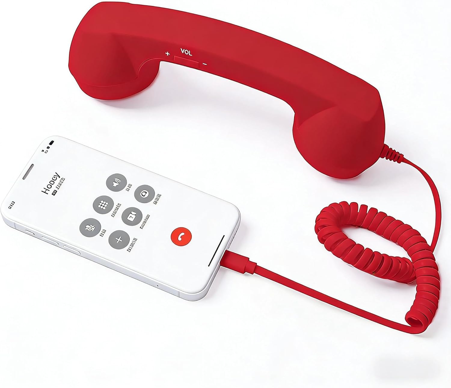 Type-C Retro Telephone Style Landline Handle Receiver, Retro Phone ...