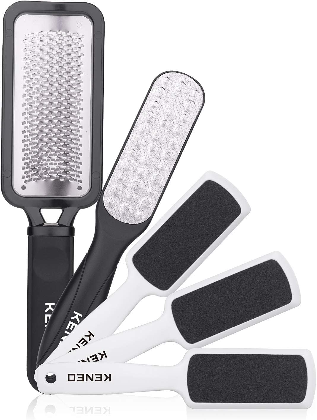 Amazon.com : Feet Scrubber Dead Skin 5 Pack - KENED Foot File Callus ...