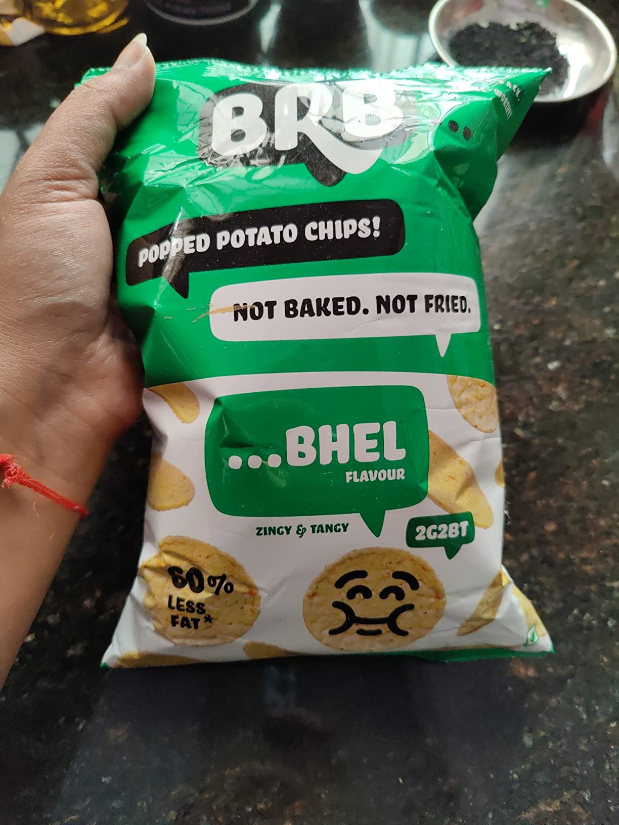 BRB Popped Potato Chips | Spicy Chipotle Flavour | Not Fried, Not Baked ...