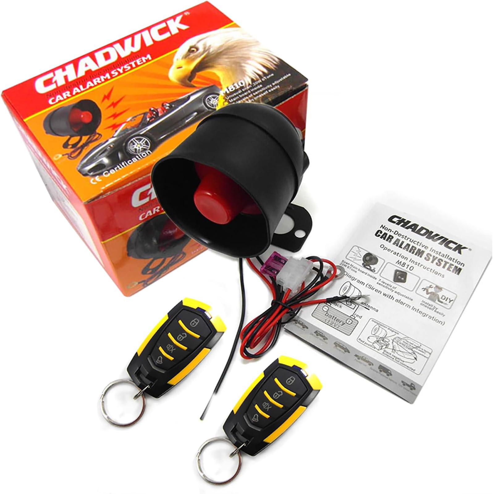 Amazon.com: VOXX Electronics Prestige APS25Z Car Alarm System : Automotive