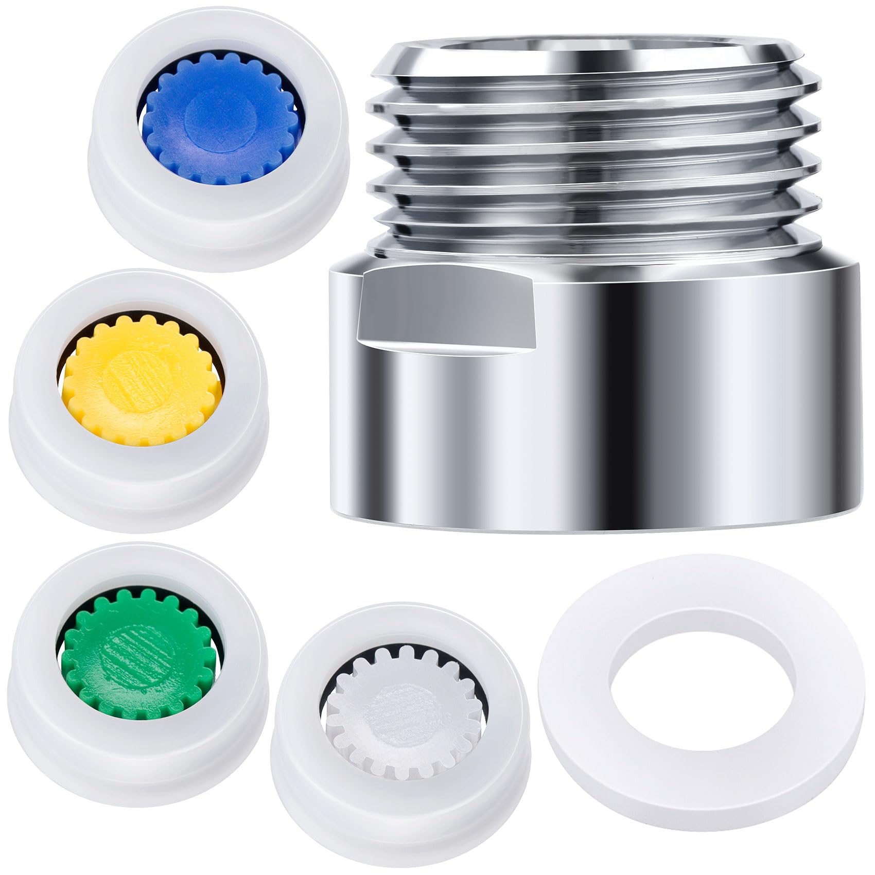 PAGOW 6 Shower Flow Reducer Limiter Set, gpm 1.5 1.8 2.0 2.5 Shower ...