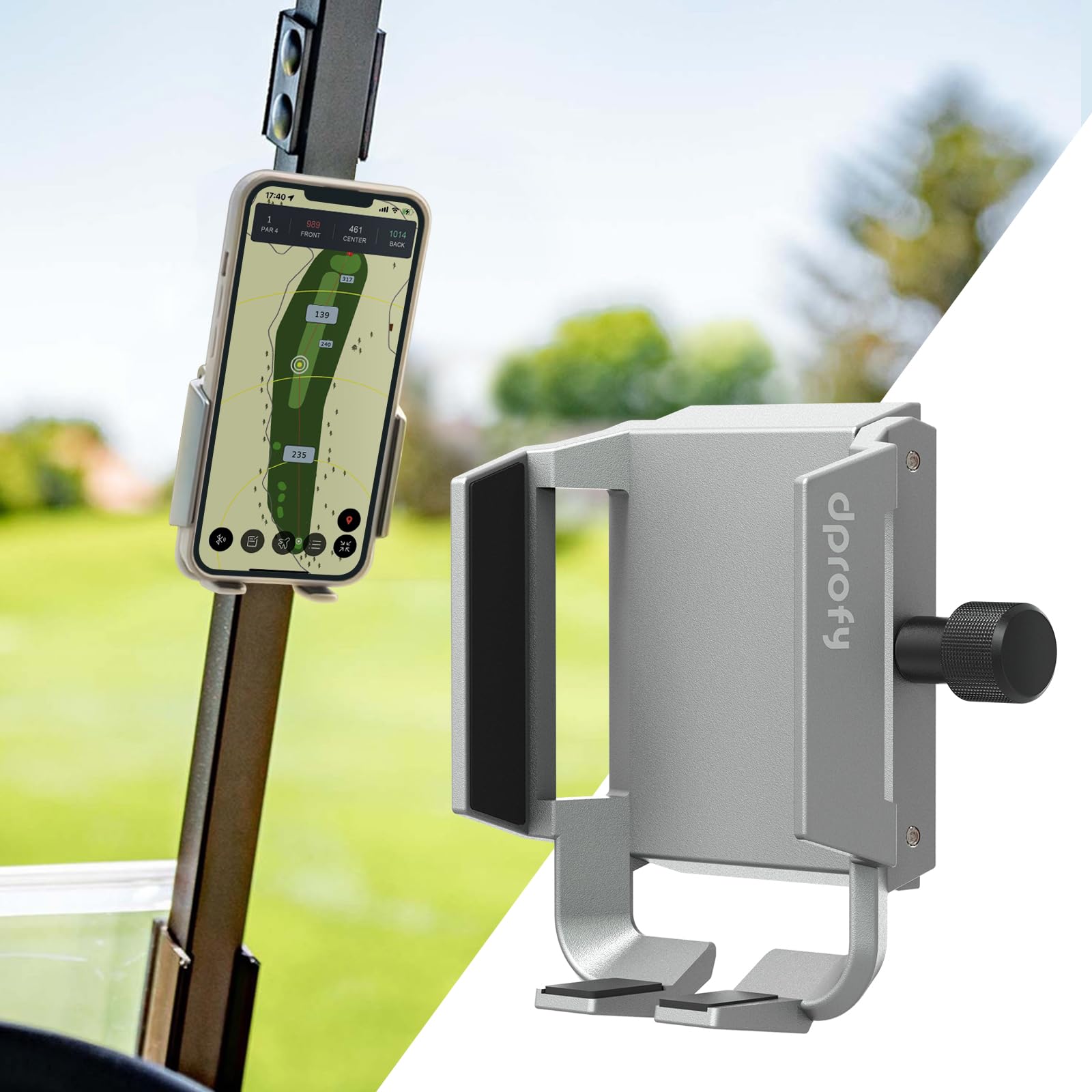 Amazon.com: Dprofy Golf Cart Phone Holder Strong Magnetic Golf Cart ...