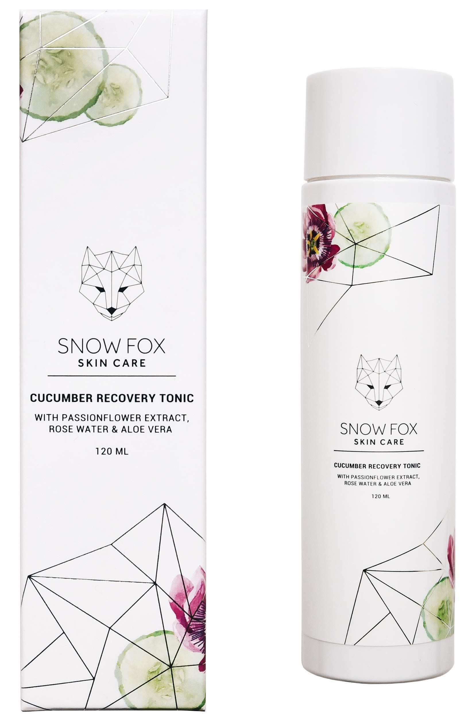 Buy Snow Fox Cucumber Recovery Tonic, Cucumber & Passionflower Extract ...