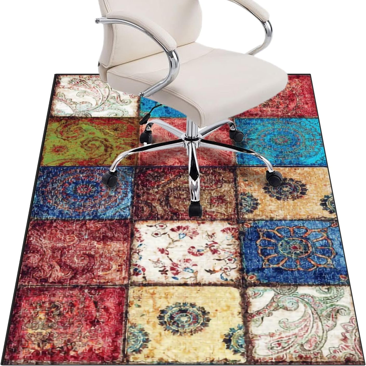 Amazon.com : Office Chair Mat for Hardwood Floor, Rug Protector for ...