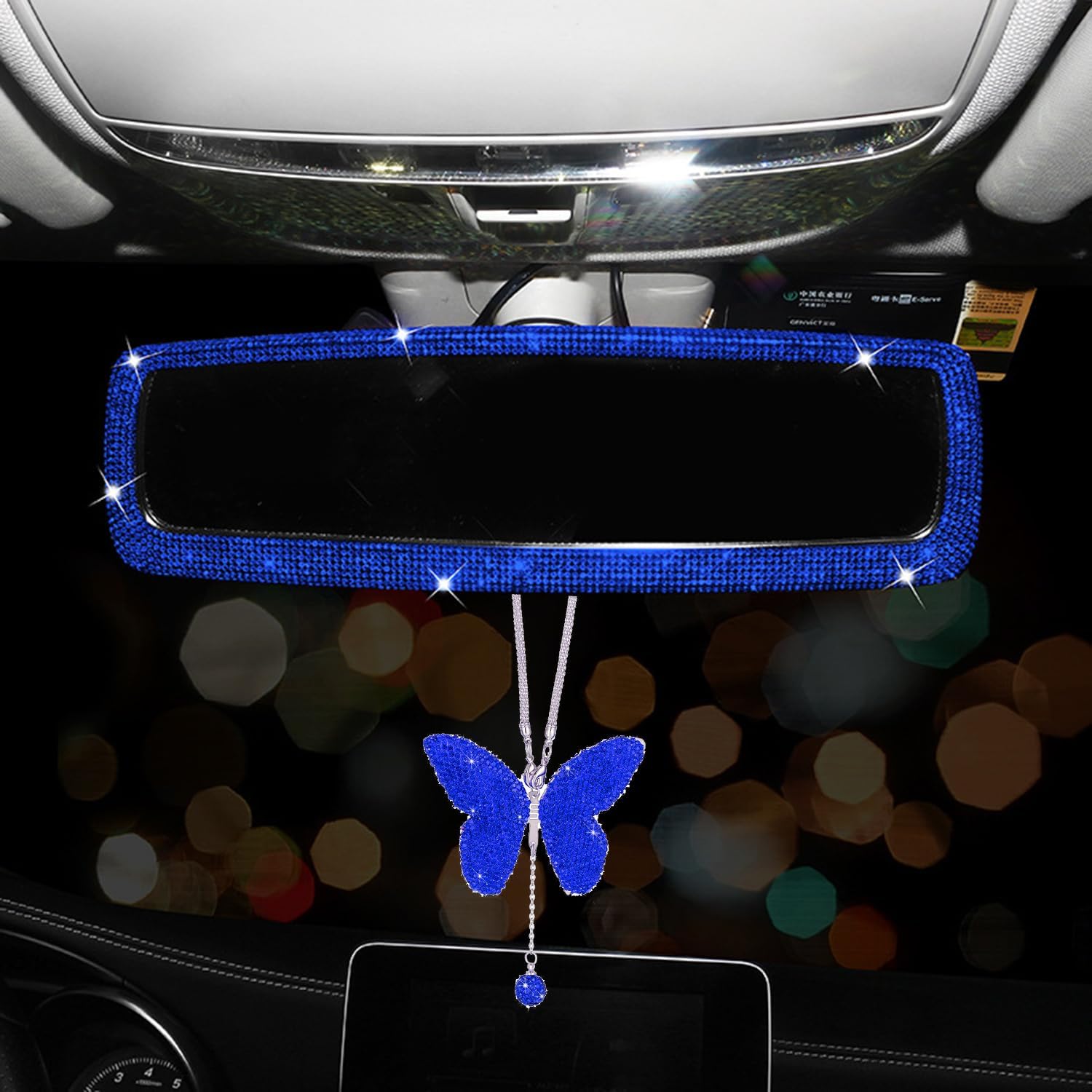 Amazon.com: povtii Rear View Mirror Protector Frame, Silicone ...