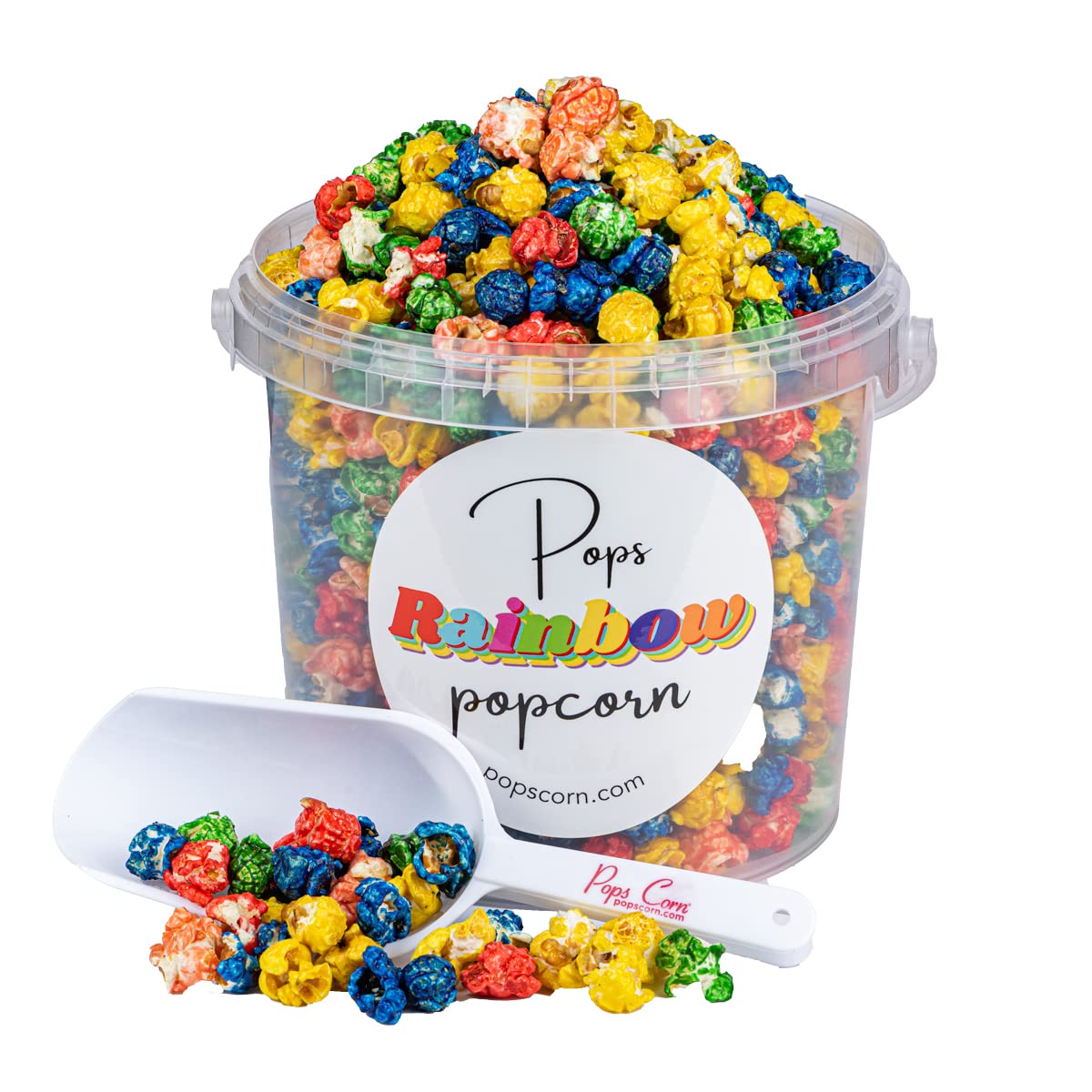 Amazon.com: Rainbow Gourmet Popcorn! 24 oz 1.5LB-Unicorn candy Decor ...