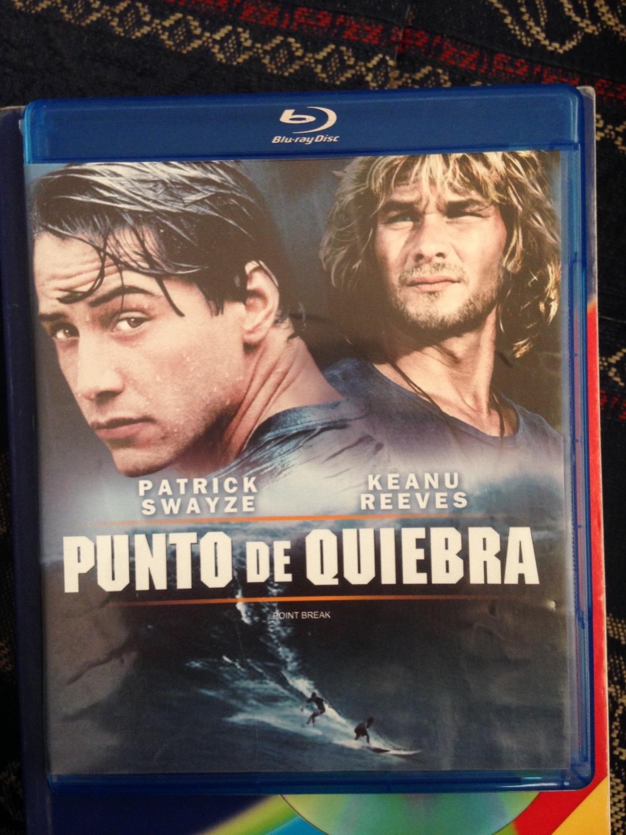 Point Break [Blu-ray] [Importado] : John C. McGinley, Patrick Swayze ...