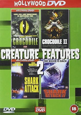 Crocodile 1 & 2 / Shark Attack [DVD]: Amazon.co.uk: Mark McLaughlin ...