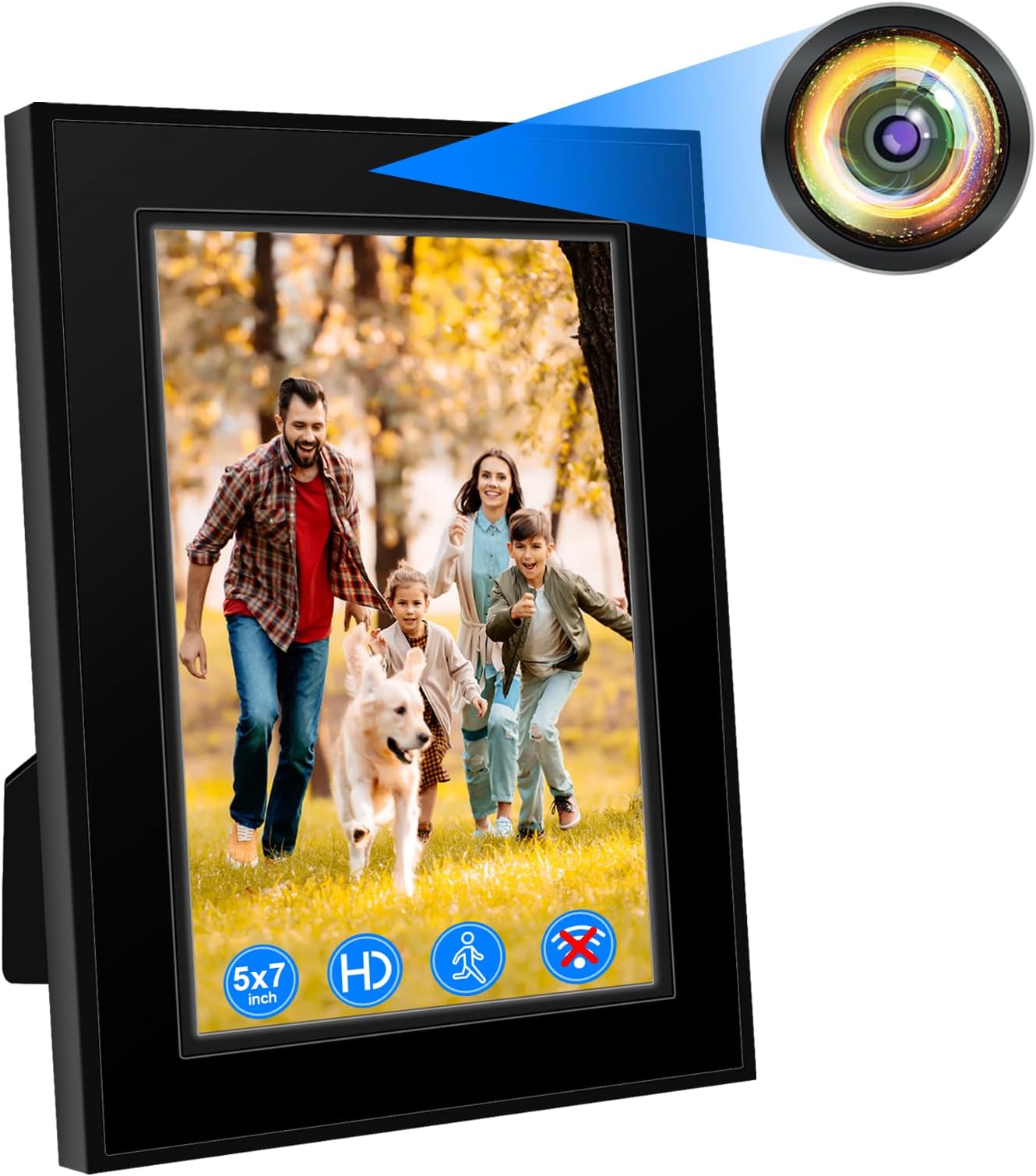 Nisanuki Mini Caméra Espion, 1080P HD Cachée Caméra Cadre Photo, Micro ...