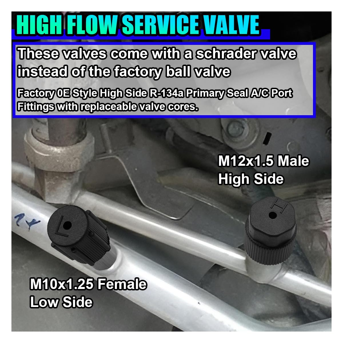 Snapklik.com : UHANBUT 17PCS Car Air Conditioning Valve Core Kit, R12 ...