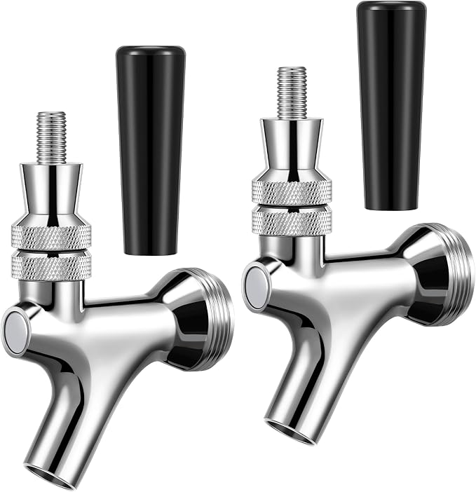 Amazon.com: Sliner 2 Pcs Stout Beer Faucet, Stainless Steel Draft Keg ...