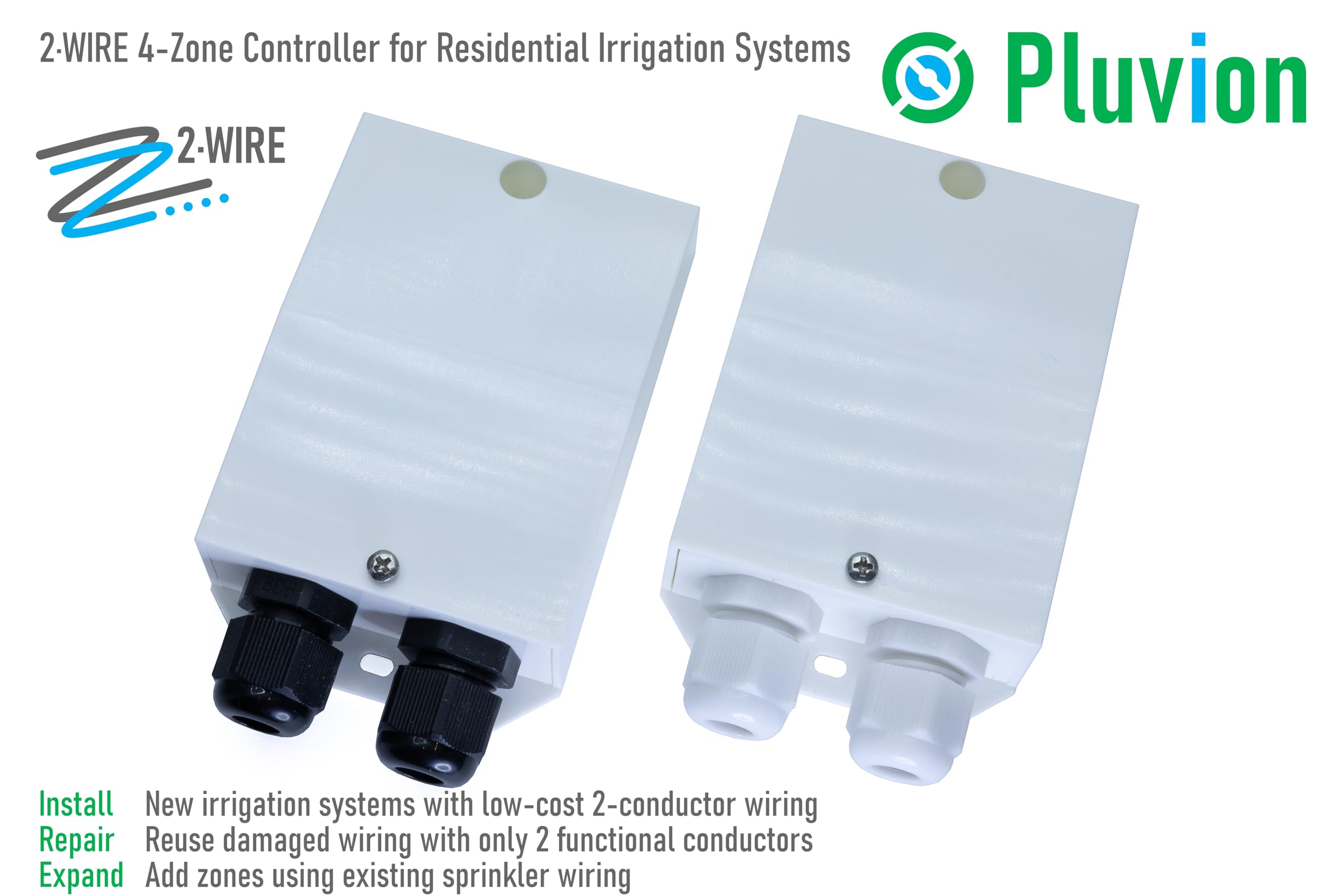 Snapklik.com : Pluvion 2Wire Irrigation: Easily Add Multiple Sprinkler ...