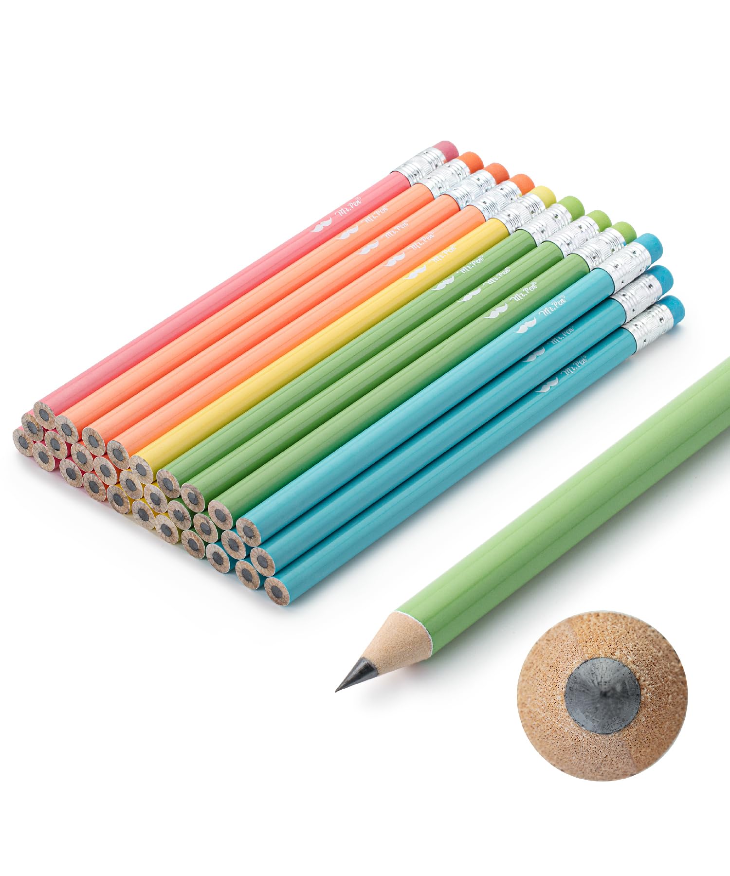 Amazon.com : Mr. Pen- Jumbo Pencils, 30 Pencil, Fat Pencils for Kids ...