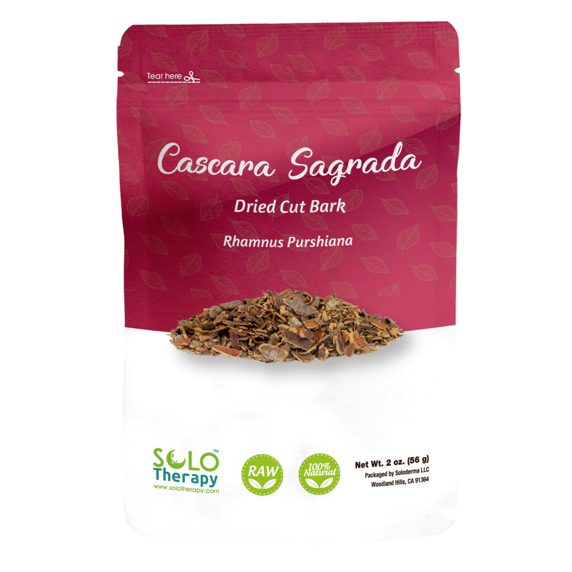 Amazon.com : Cascara Sagrada Bark Herbal Tea - Cascara Sagrada Bark Cut ...