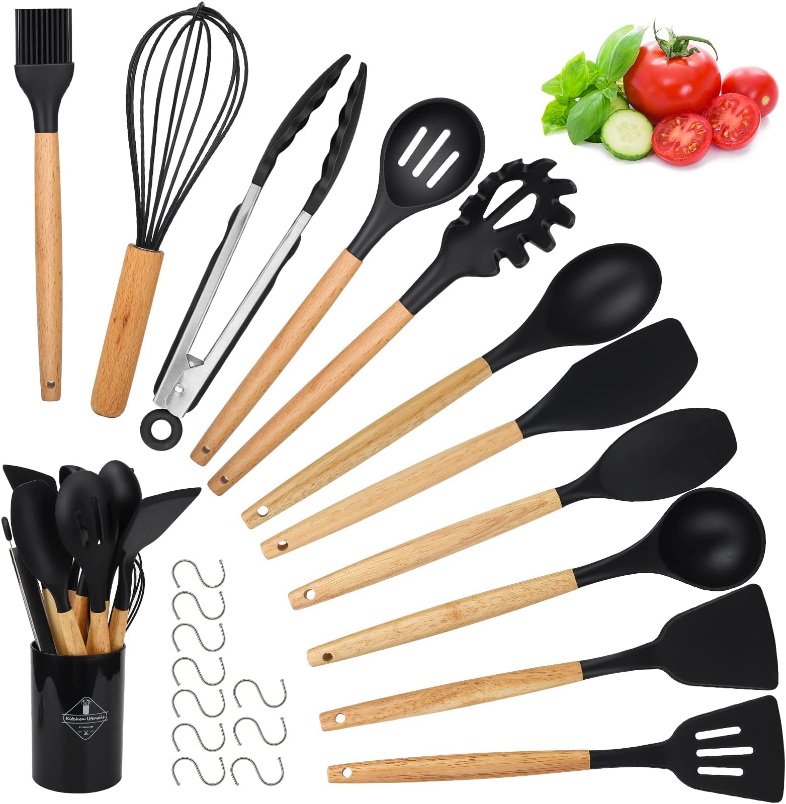 KRONENKRAFT Set d'accessoires de cuisine de 26 pièces , set de cuisson ...