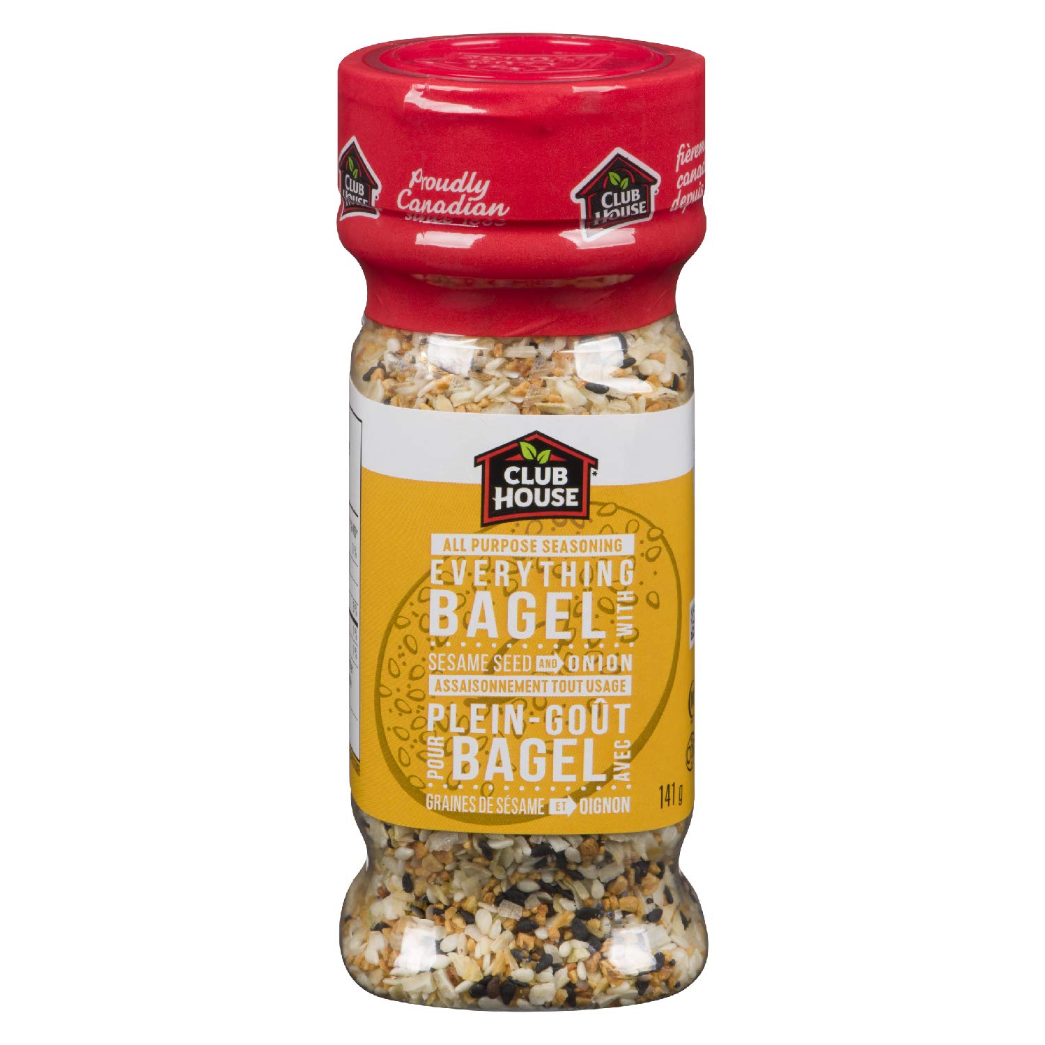 Club House, Quality Natural All Purpose Blends, Everything Bagel, 141g ...
