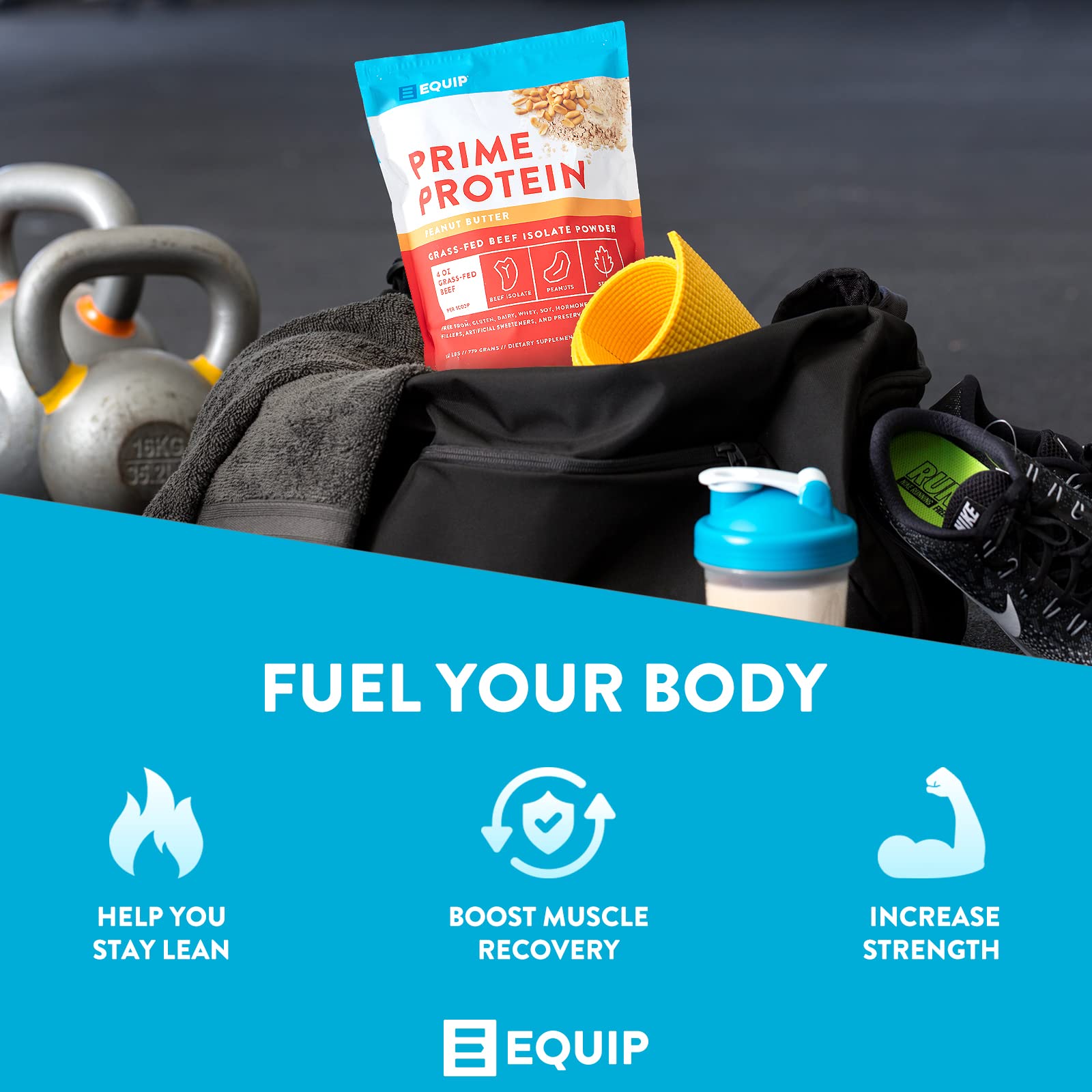 Snapklik.com : Equip Foods Protein - Grass Fed Beef Protein Powder ...