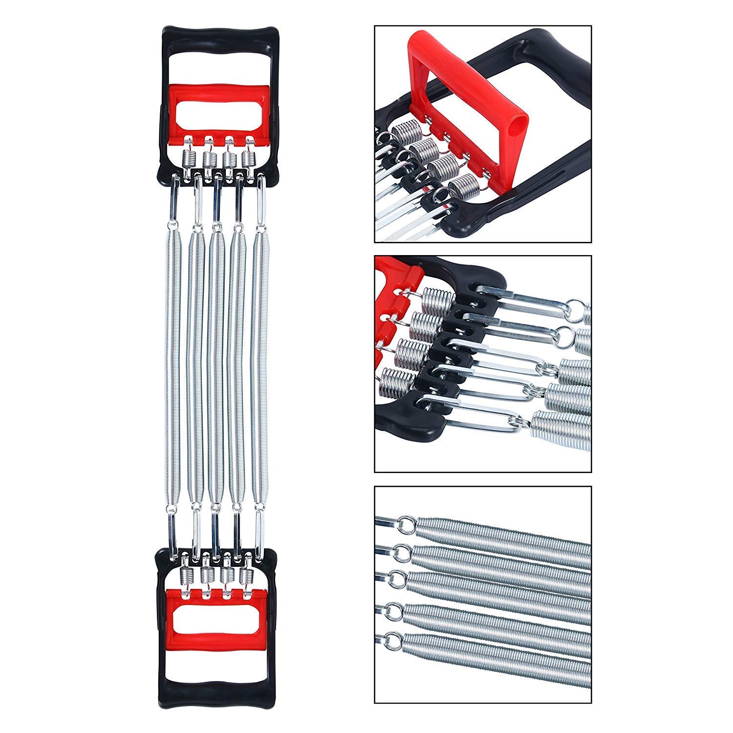 Buy DARKNESS Chest Expander & Hand Gripper Muscle Exerciser with 5 ...