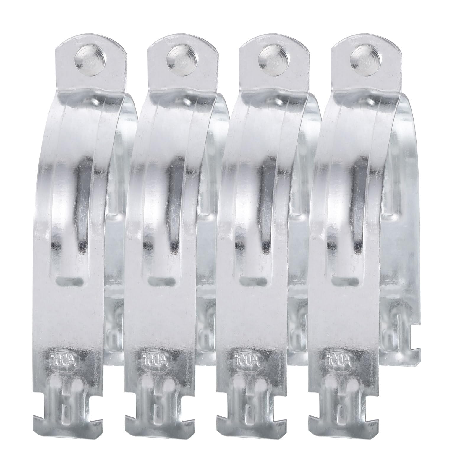 uxcell 4-31/64" EMT Strut Clamps Steel for Rigid Conduit and Pipe 4Pcs ...