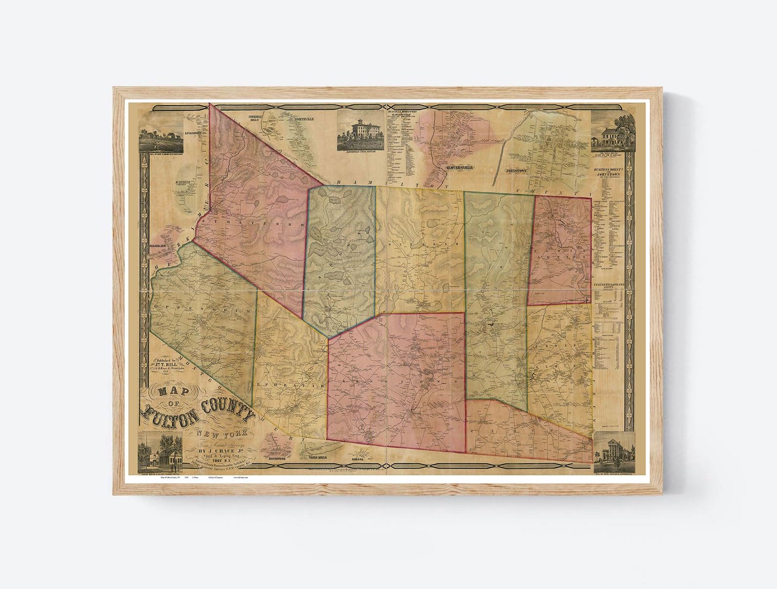 Fulton County Ny Map