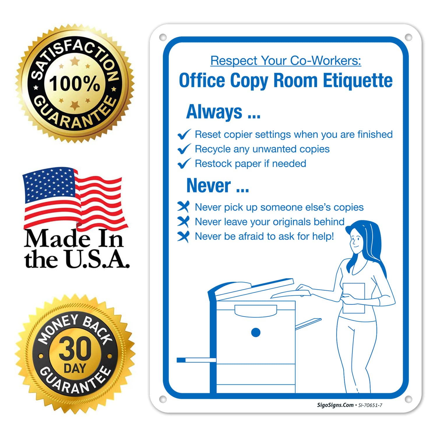 Workplace Etiquette Signs Office Microwave Etiquette Sign