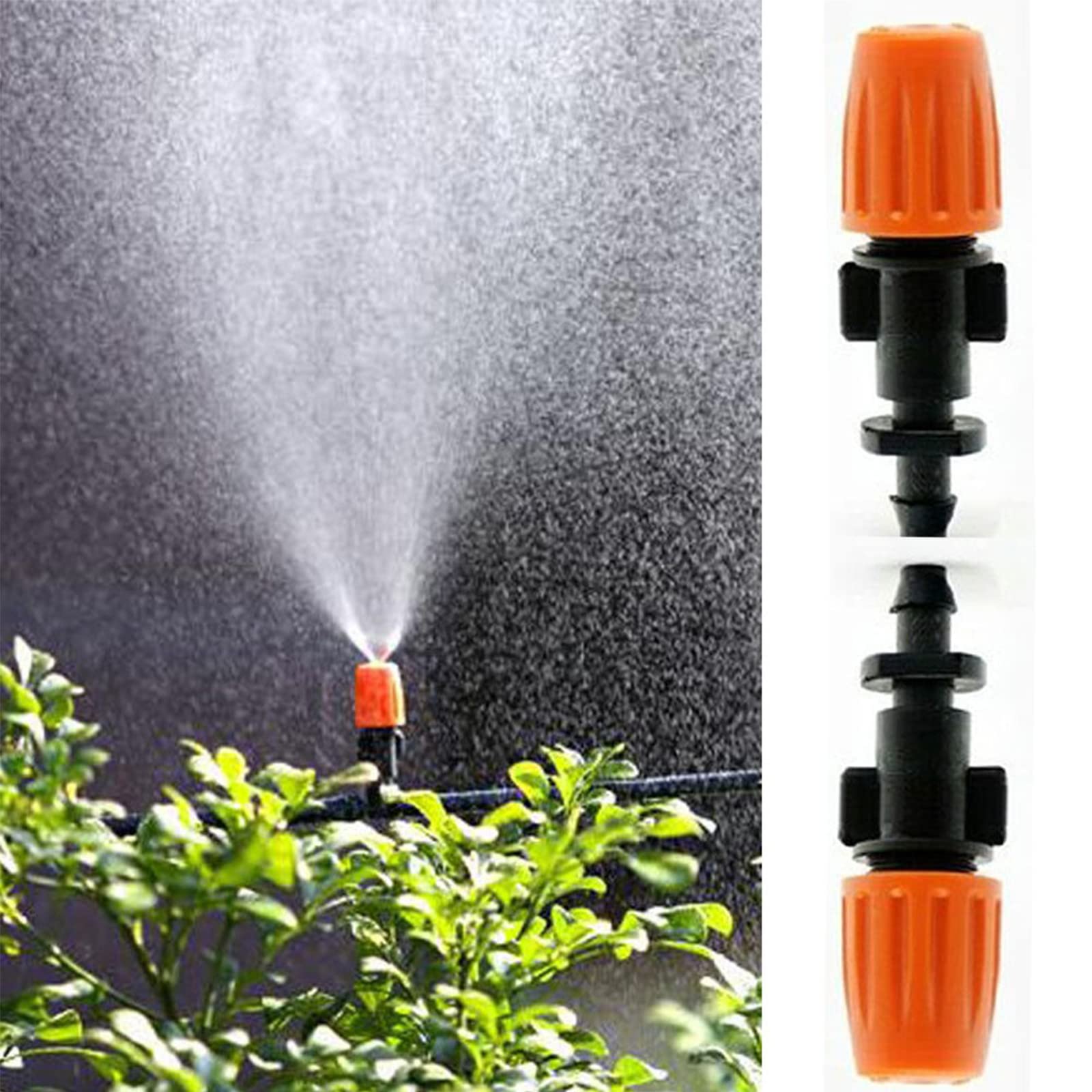 UMIKAkitchen 50 Pcs Garden Irrigation Micro Flow Dripper,Sprinklers ...