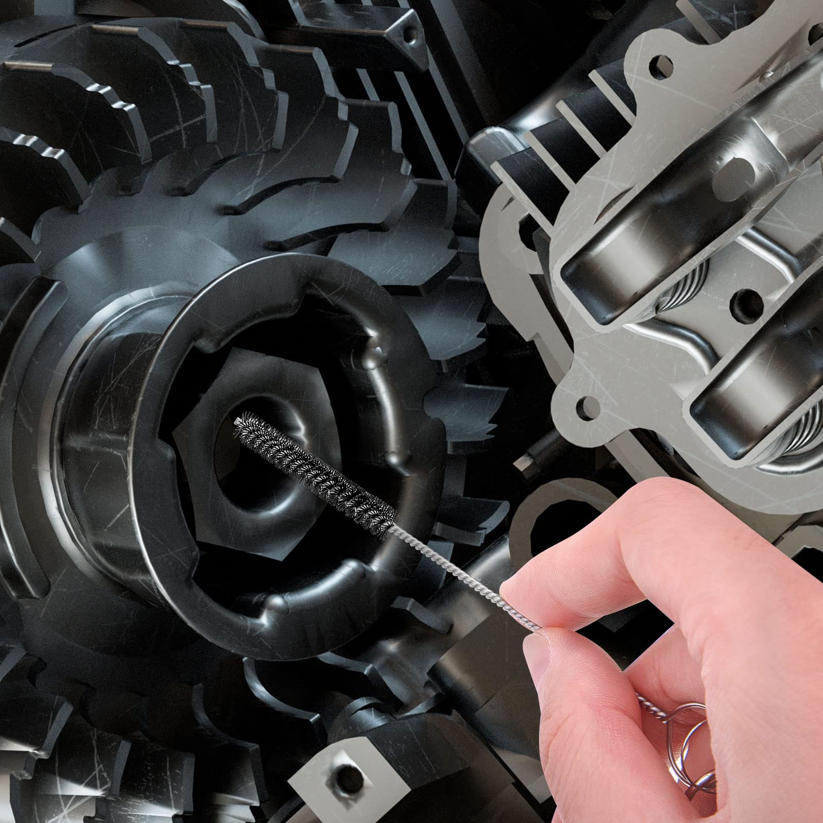 Snapklik.com : Carburetor Carbon Dirt Jet Cleaning Kit 30 Cleaning ...