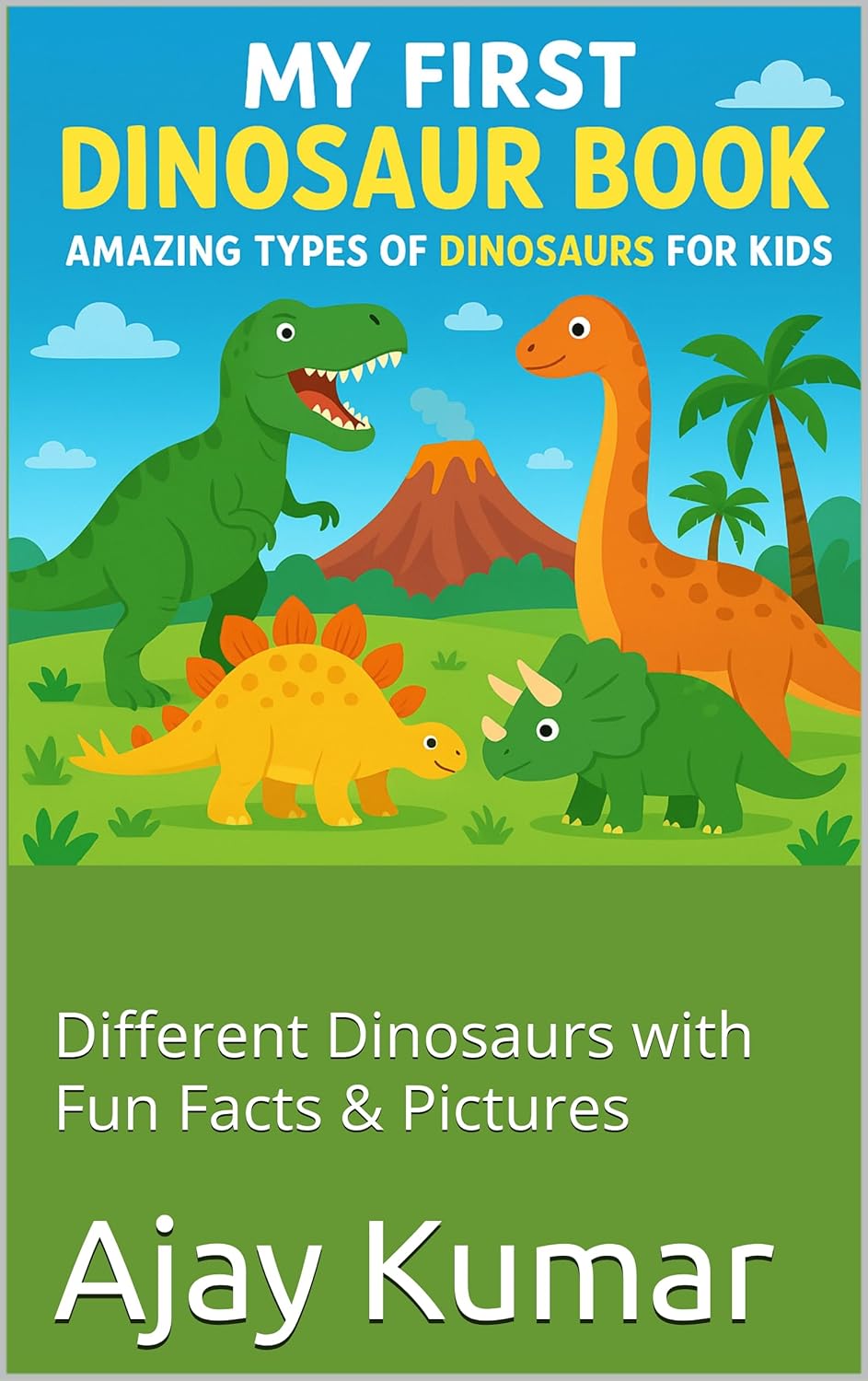 Dino World for Kids: Different Dinosaurs with Fun Facts & Pictures eBook : Kumar, Ajay: Amazon ...