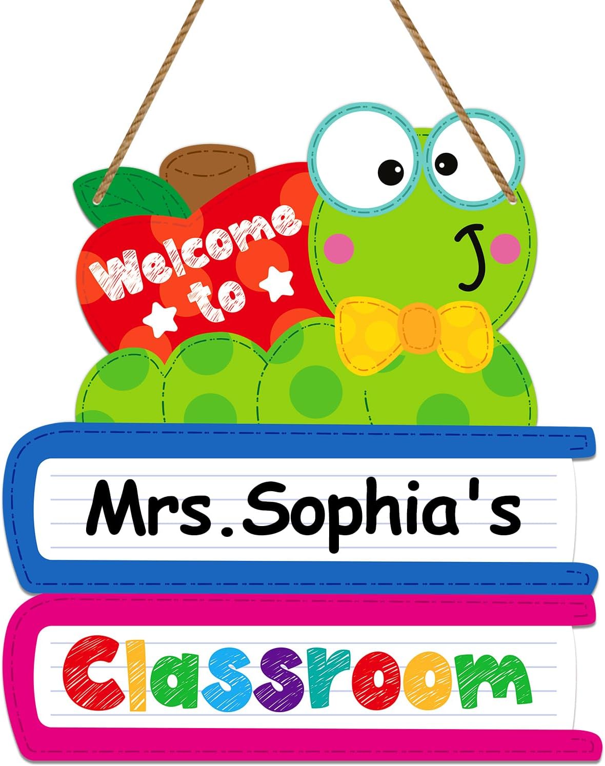 Amazon.com: FLYAB Welcome Sign for Classroom Door - Teacher Sign for ...