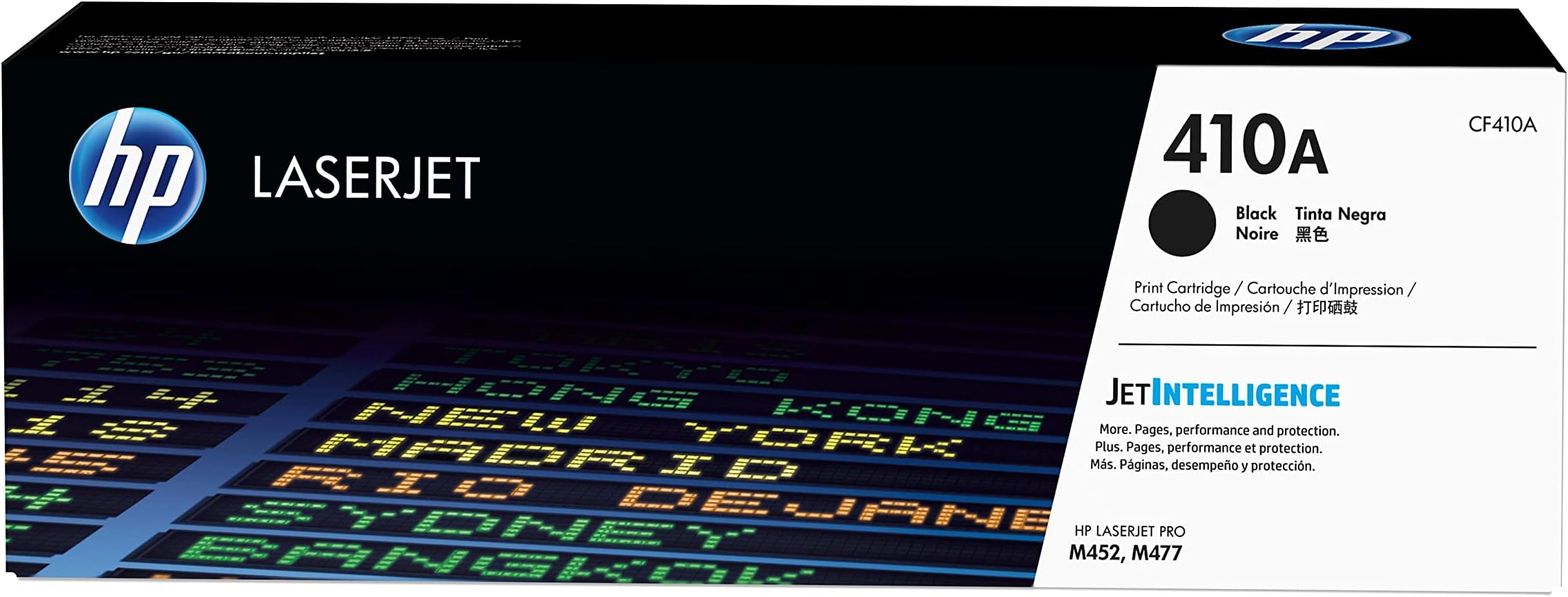 Amazon.com: HP 410A Black Toner Cartridge | Works with HP Color ...