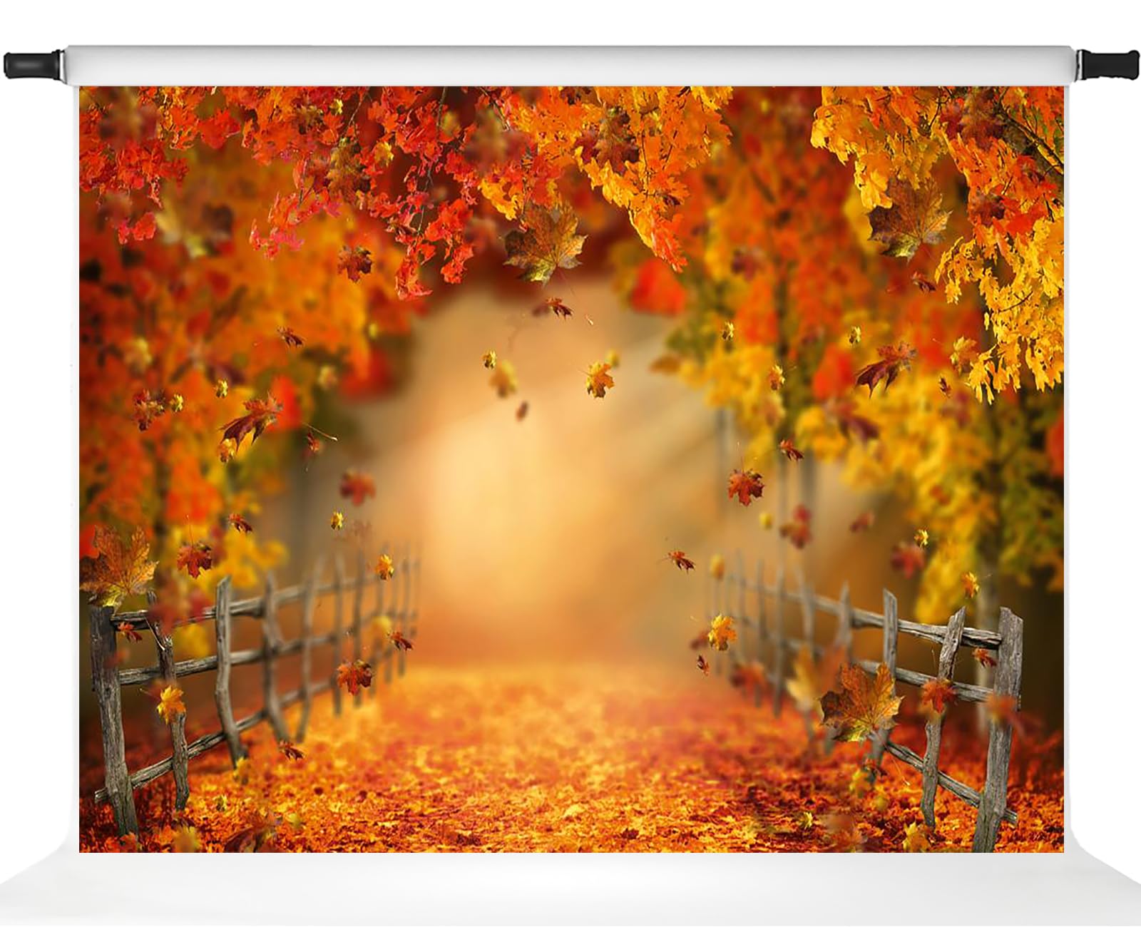 Amazon.com : Kate Fall Fall Leaves Backdrop Autumn Backdrop Texture ...