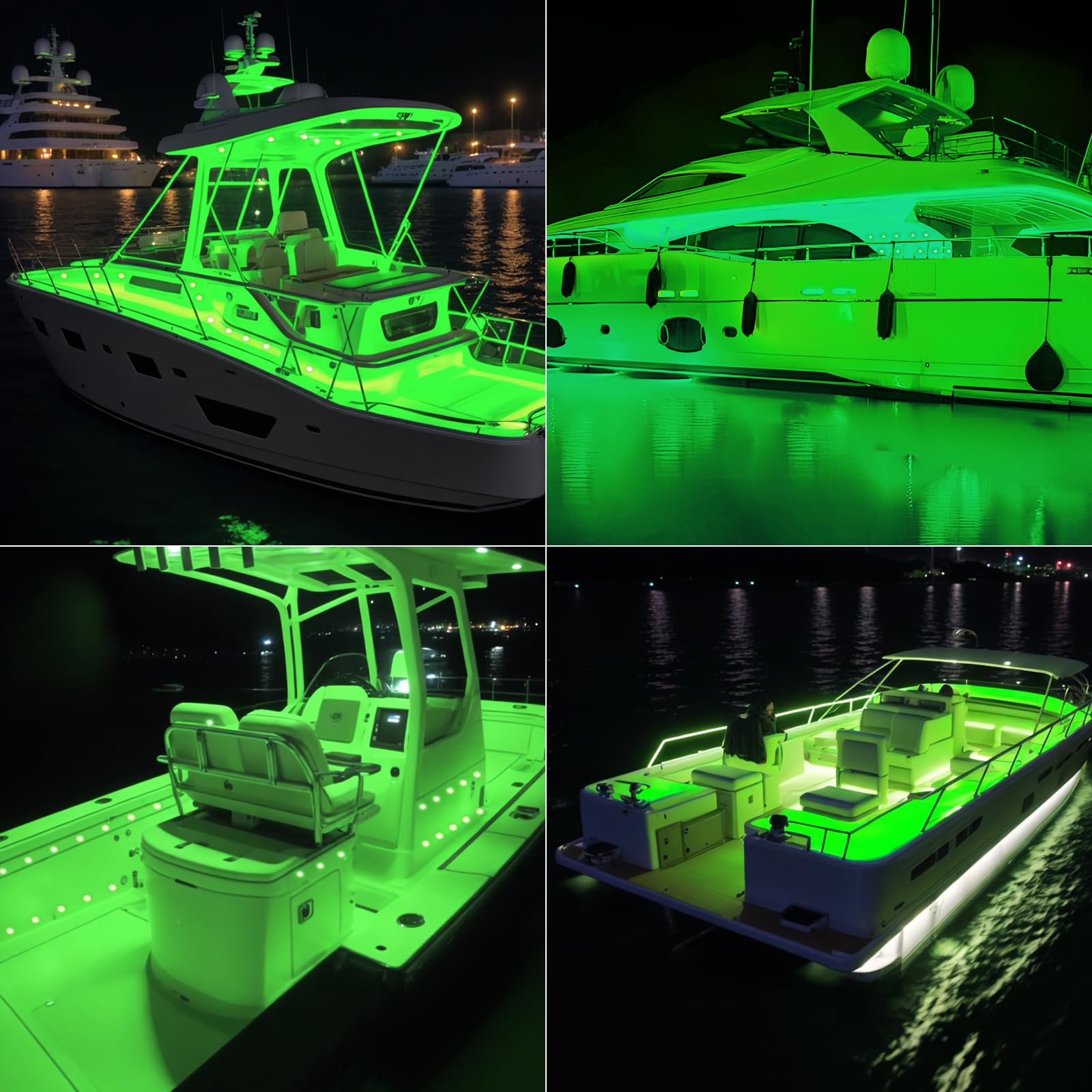 Boat Lights Led Waterproof 10 Pcs Marine Boat LED Deck Courtesy Lights ...