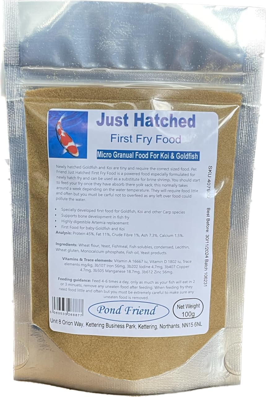 Interpet Liquifry No. 3 - Safe Nutrution Baby Plus Growth Weaning Fish ...