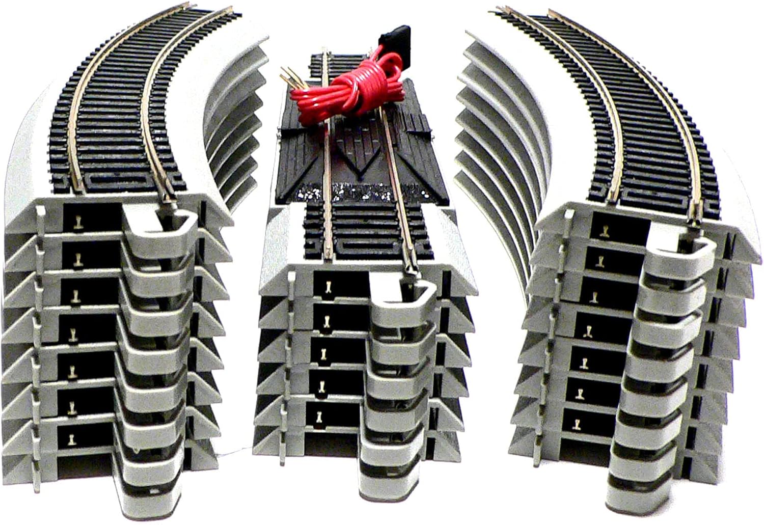 Amazon.com: HO Scale Bachmann Nickel Silver EZ Track 44 X 82 Offset ...