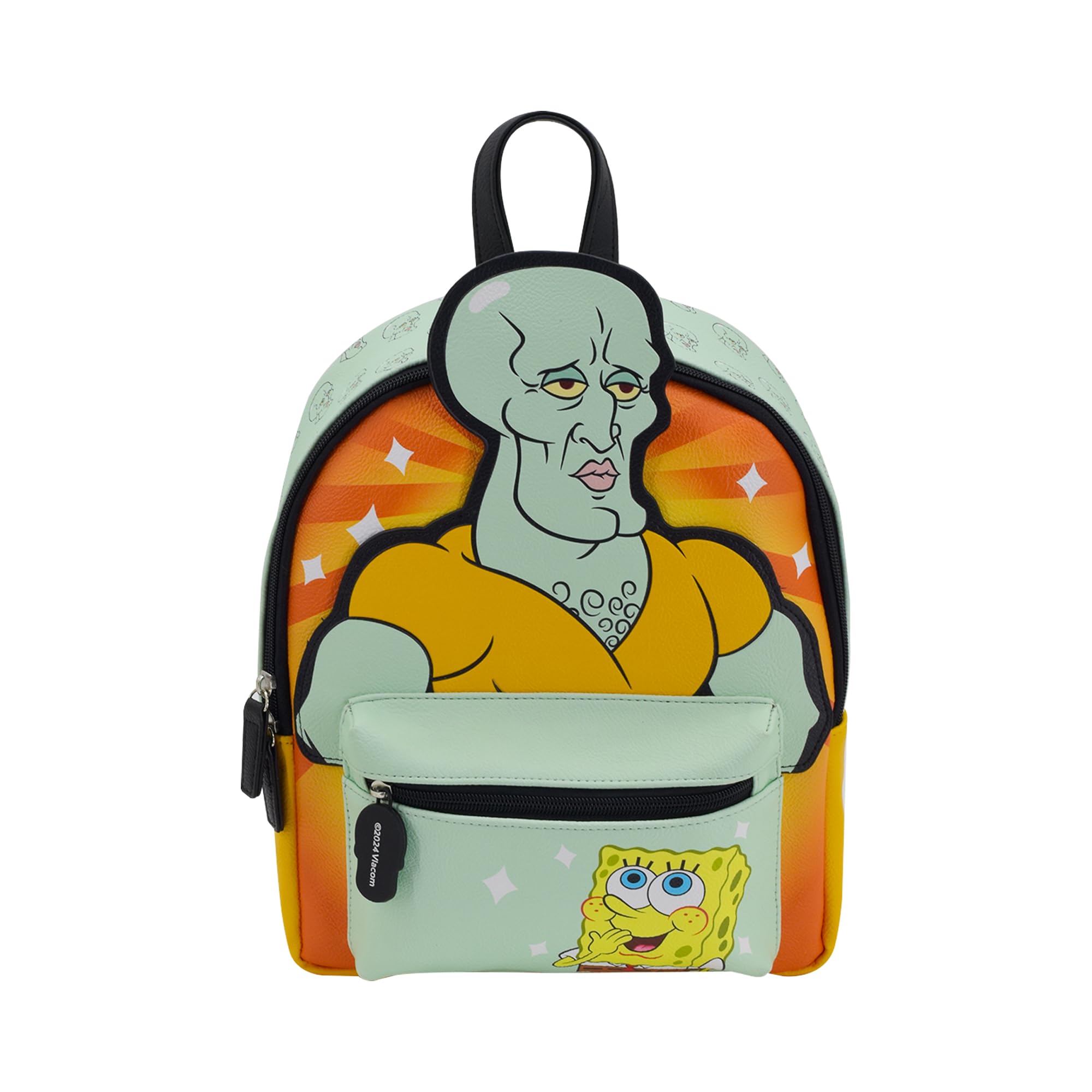 Amazon.com | Concept One SpongeBob SquarePants Mini Backpack, Handsome ...