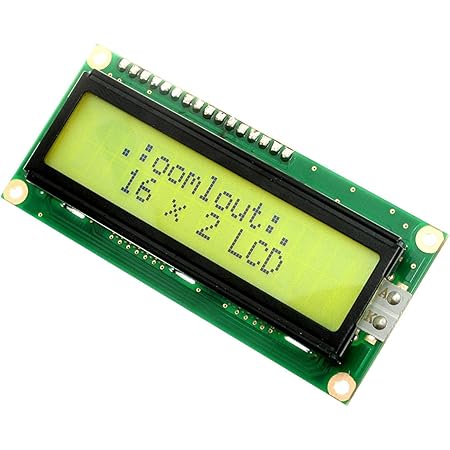 Amazon.in: Buy My TechnoCare 1602 16x2 LCD Alphanumeric [JHD162A] Display Yellow 162A / 2x16 for ...