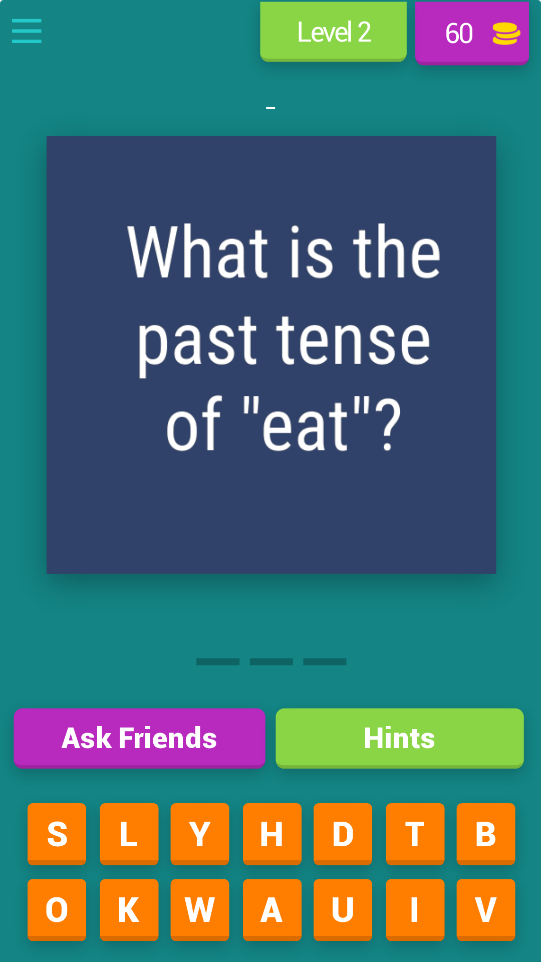 Guess The Past Tense Game-Amazonアプリストアのアプリ