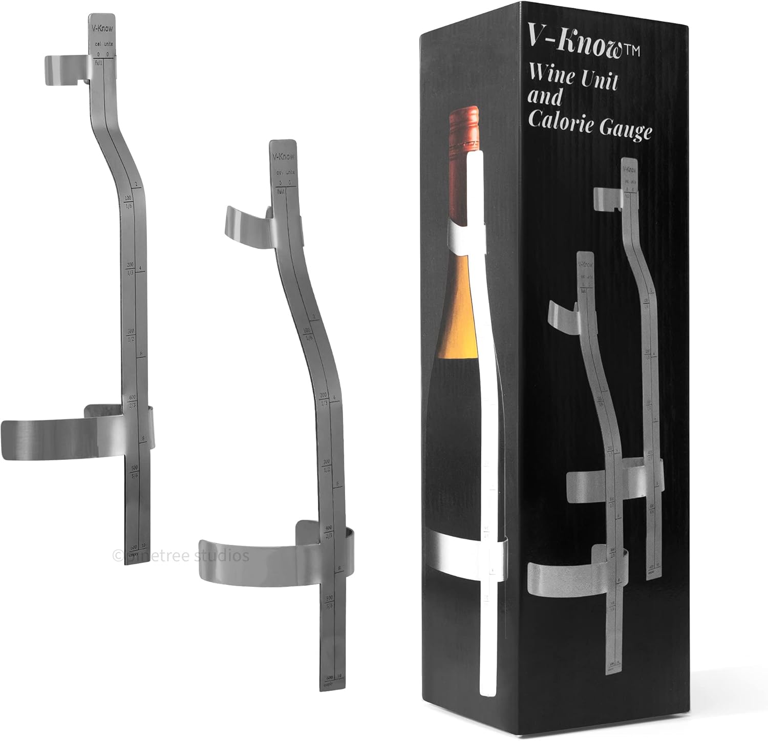 V-Know Wine Unit Calorie Gauge | 3 in 1 Wine Measure Set | Wine Lovers ...