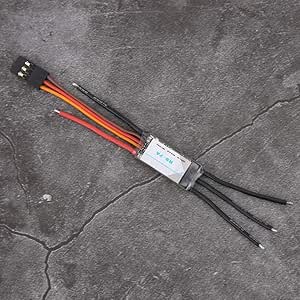 Accessory 7A Esc 10×6×1 7A Esc Electronic Controller 1 2S with Bec Rc ...