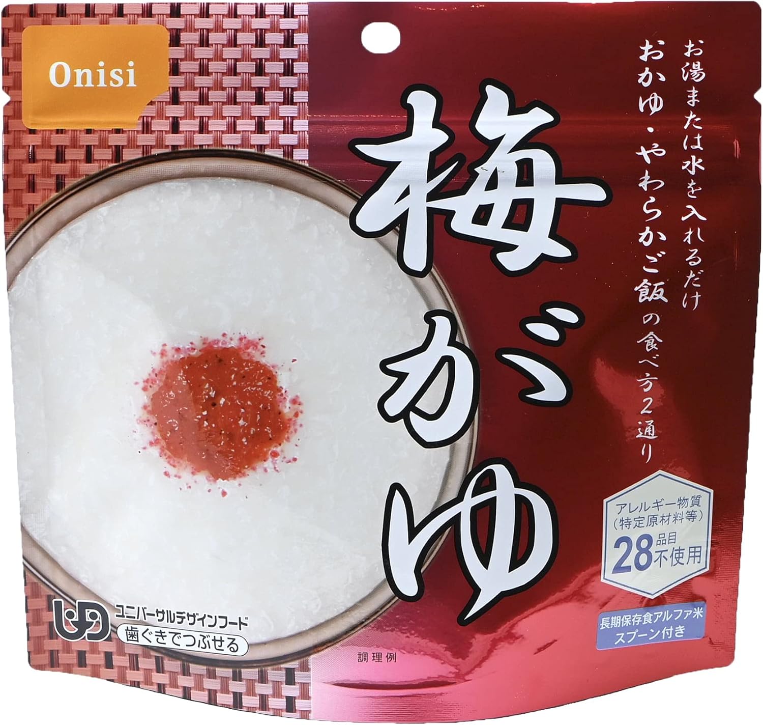 Amazon | 尾西食品(Onisi foods) 梅がゆ | 尾西食品 | おかゆ・雑炊 通販