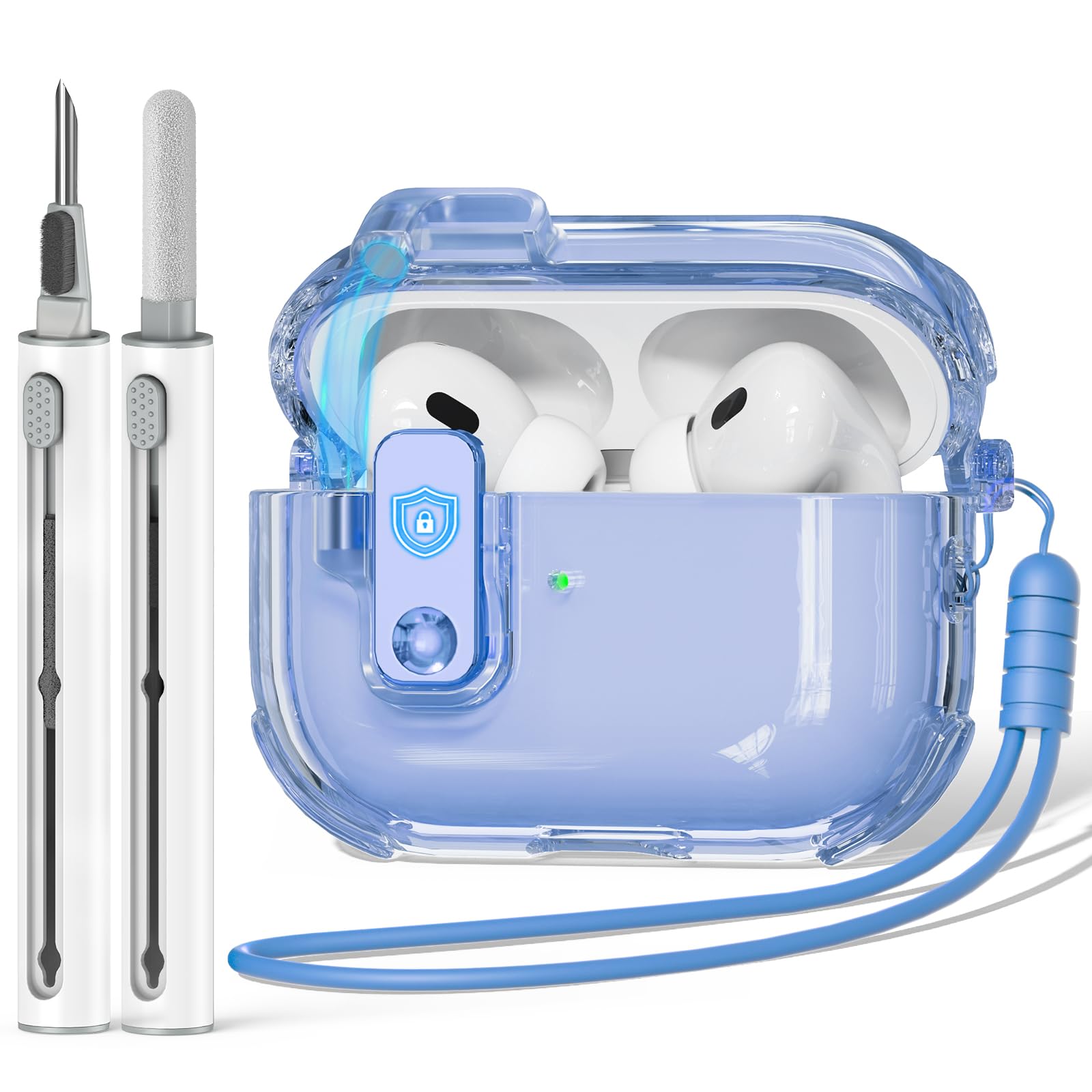 Amazon.com: Inesore for AirPods Pro 2nd Generation Case (with Safety ...