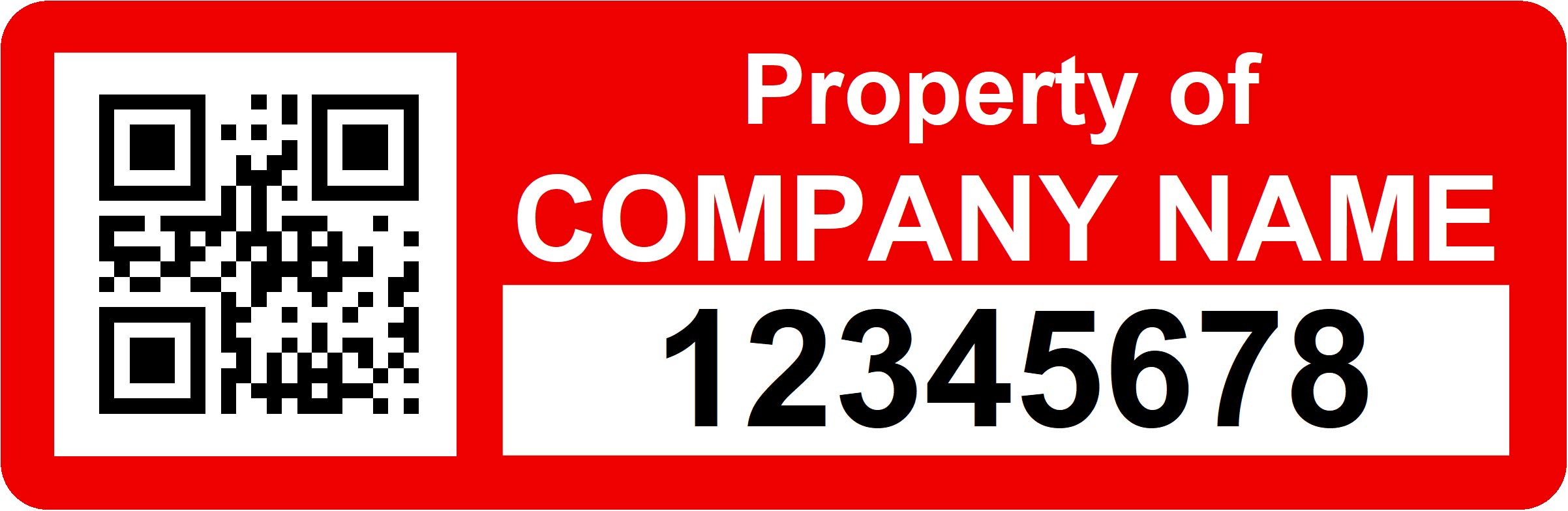 Amazon.com : Asset Tags - Custom Labels - QR Code (100) : Office Products