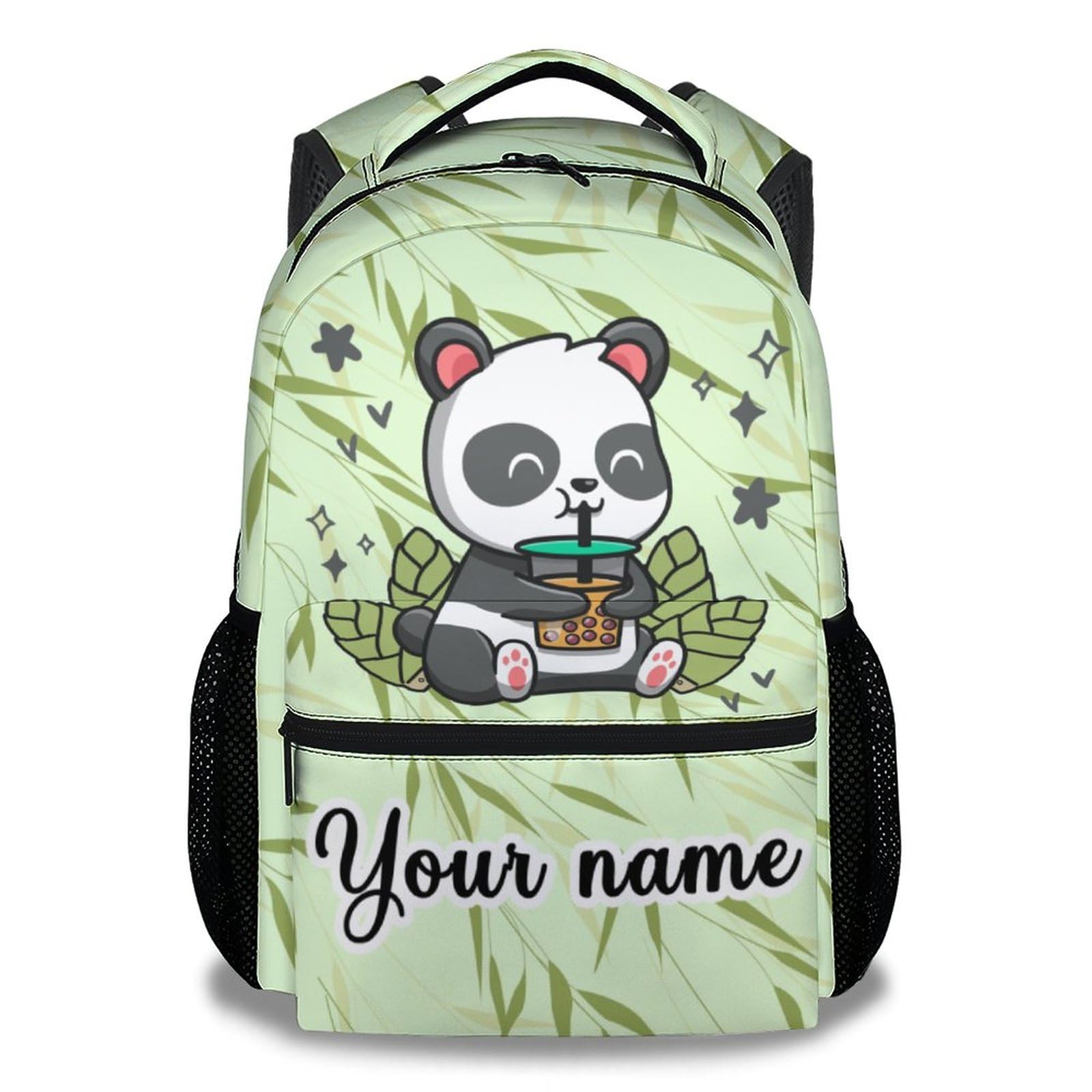 Amazon.com | COOPASIA Personalized Panda Backpack for Girls Boys, 16 ...
