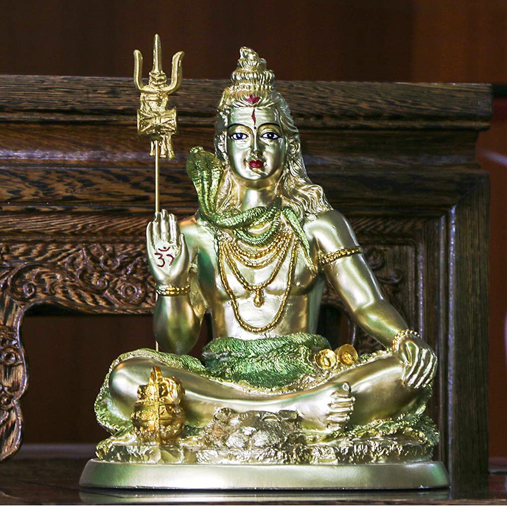 Buy Hindu God Lord Shiva Statue - Indian Idol Shiva Figurine Hindu ...