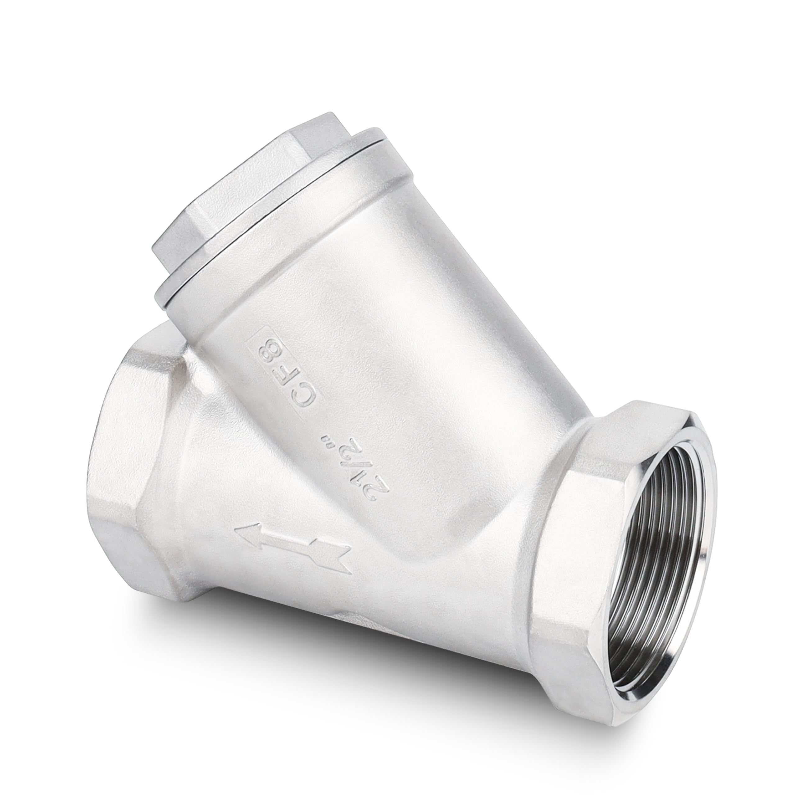 Snapklik.com : Industrial Plumbing Y Strainers NPT Female 2-1/2", Heavy ...