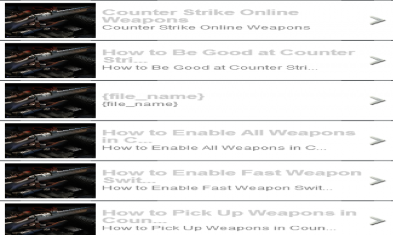 CS Guns - App on Amazon Appstore