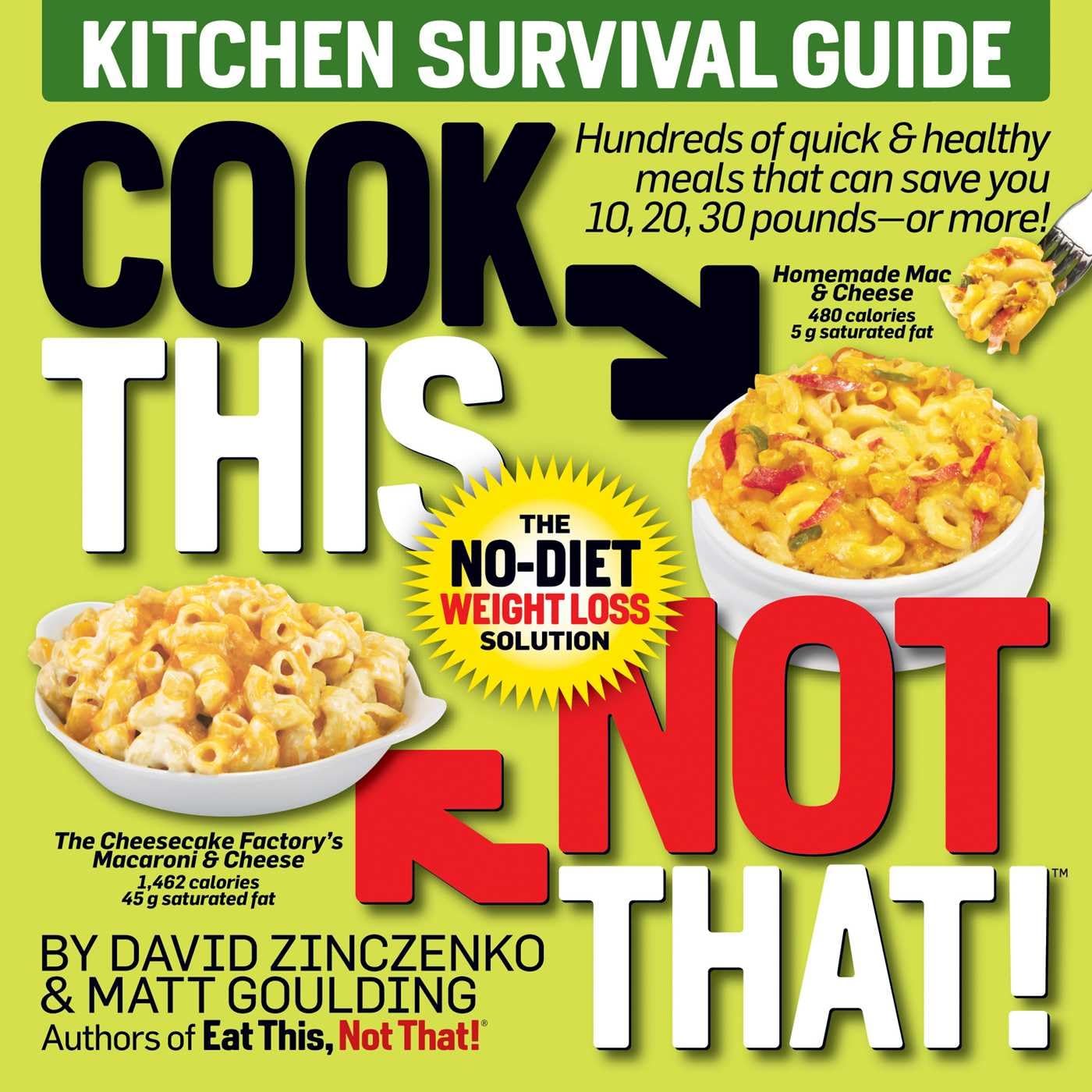 Cook This, Not That! Kitchen Survival Guide: The No-Diet Weight Loss ...