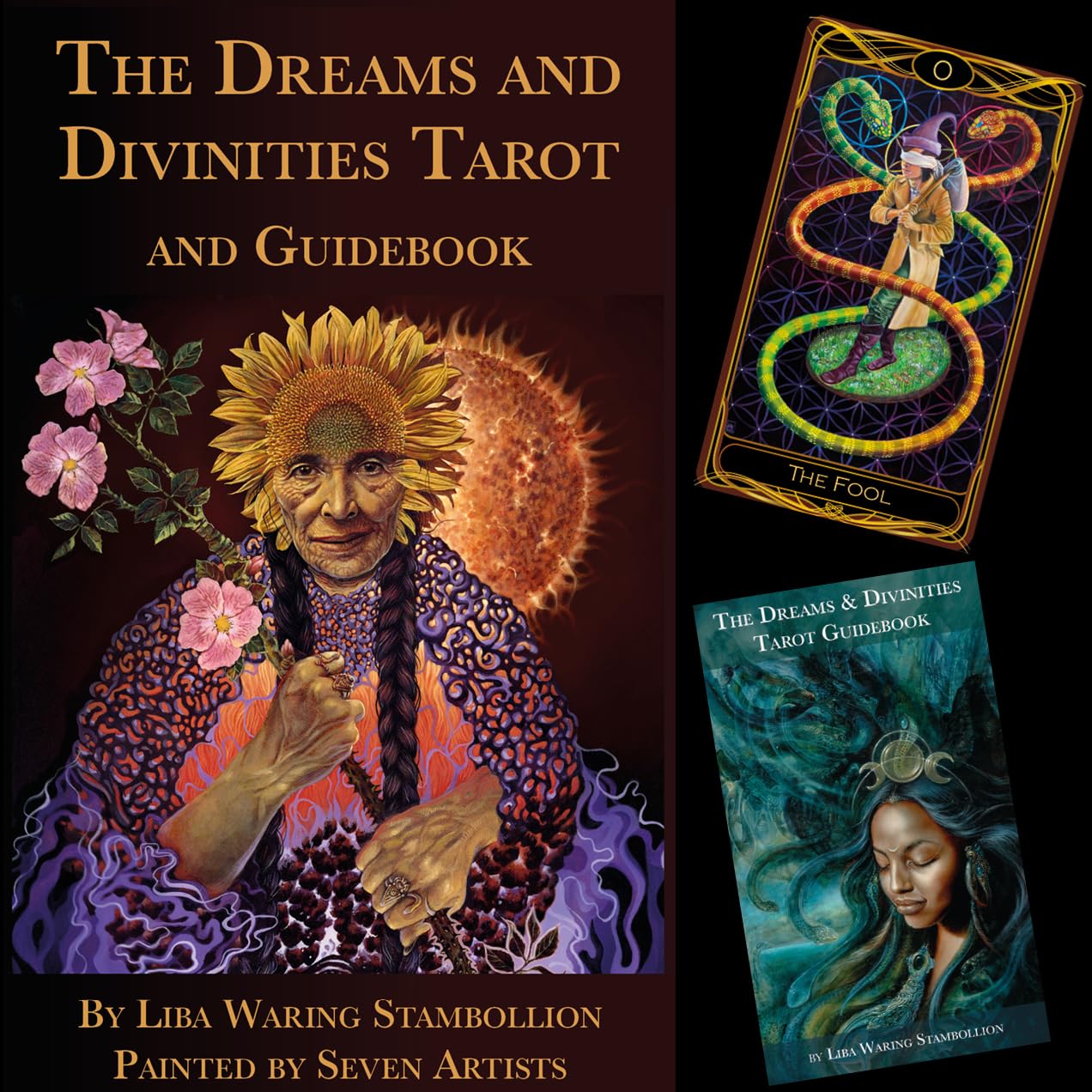 The Dreams & Divinities Tarot Deck and Guidebook by Amanda Sage, Carrie ...